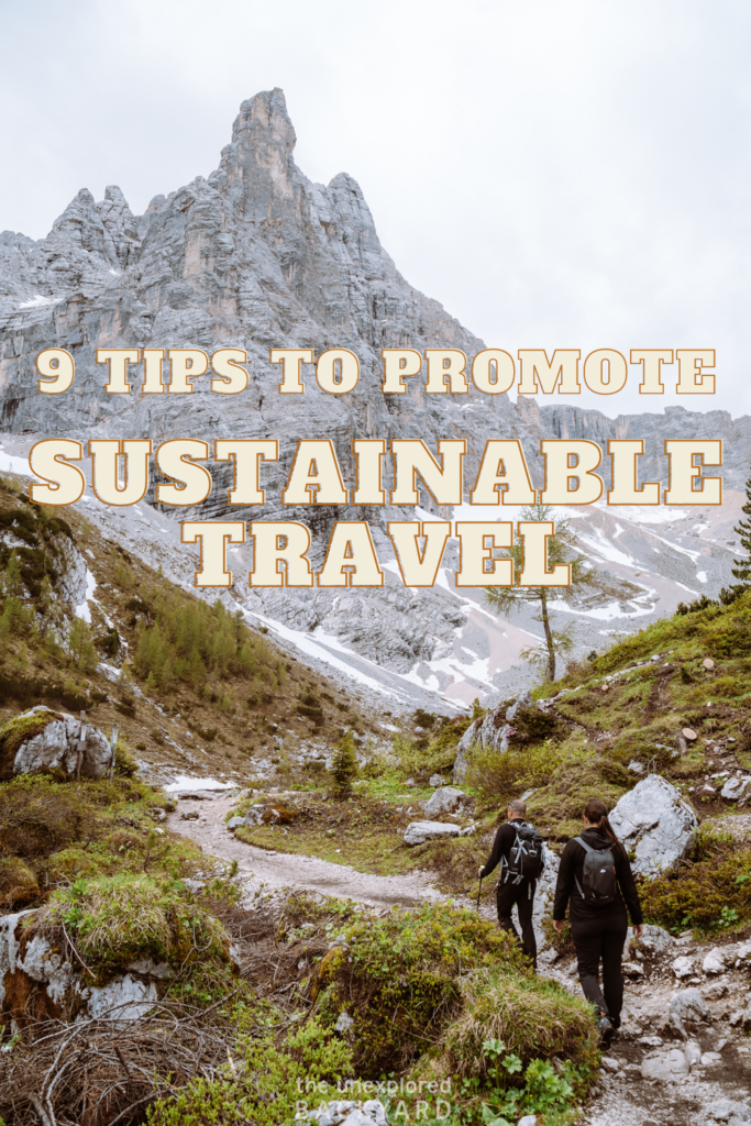 9 Tips To Promote More Sustainable Travel - Easy Ways To Help The Earth ...