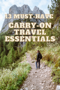 13 Must-Have Carry-On Travel Essentials That Most Travelers Forget ...