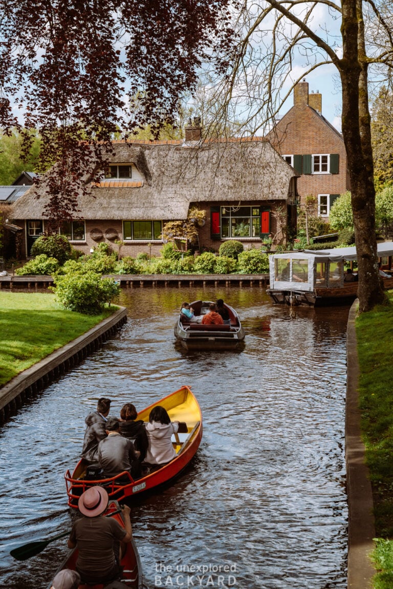 Day Trip To Giethoorn (How To Visit + Things To Do!) - The Unexplored Backyard